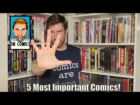 The Five Comic Challenge My Five Most Important Comics Youtube