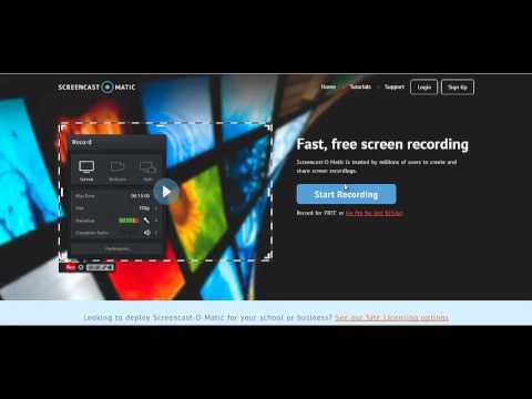 Cómo Usar Screencast O Matic Youtube
