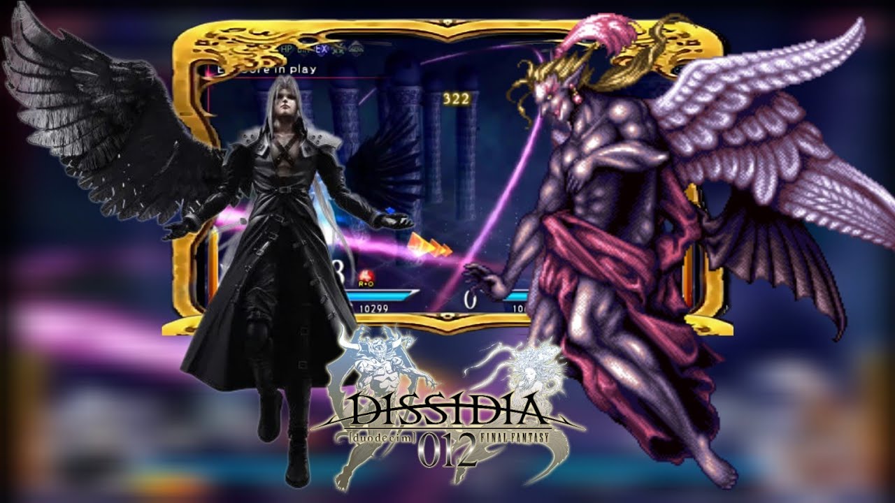 Sephiroth Advent Children Vs Kefka Dissidia 012 Mod Youtube