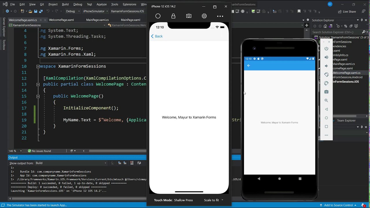 How To Navigation Between Xamarin Form Pages And How To Pass Value