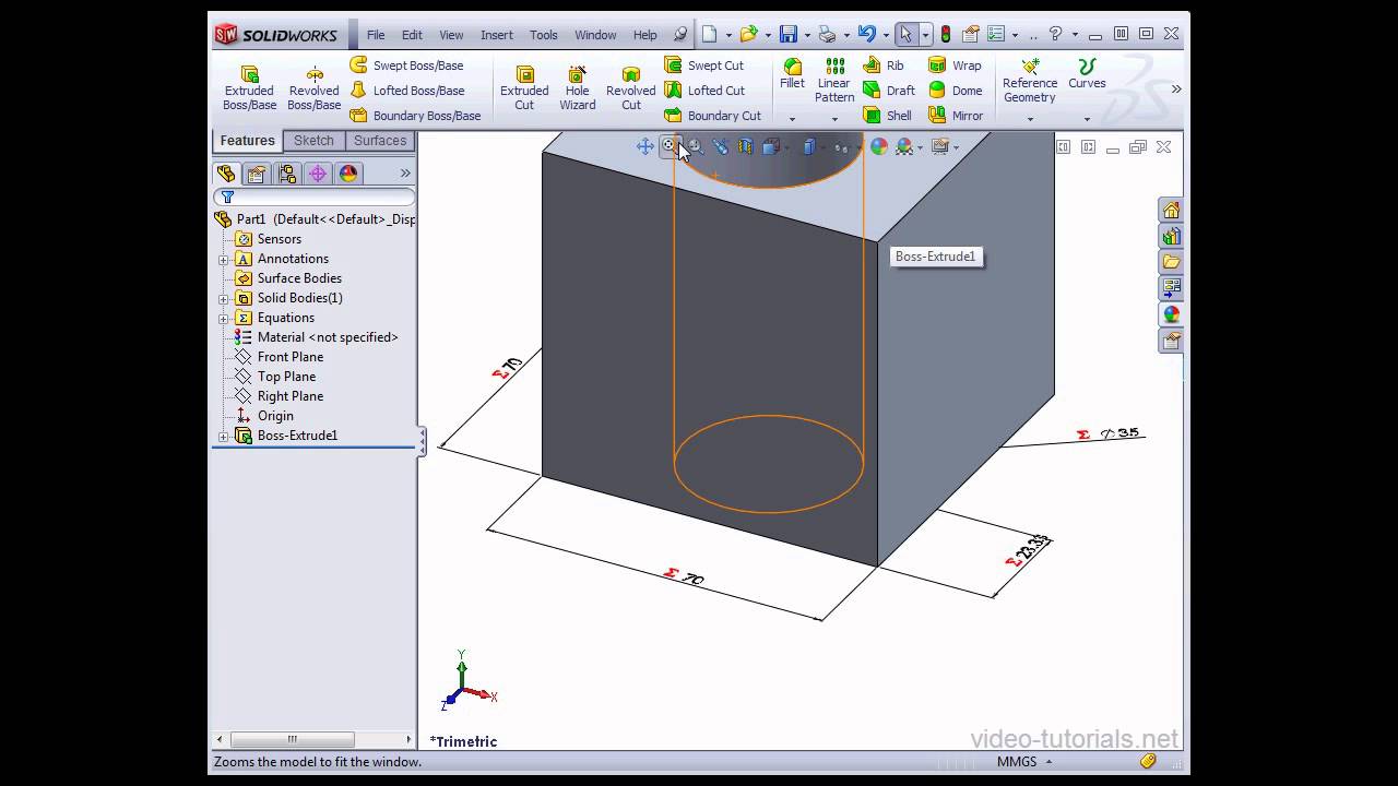 Solidworks 2013 Video Tutorials Using Equations In Your Sketching