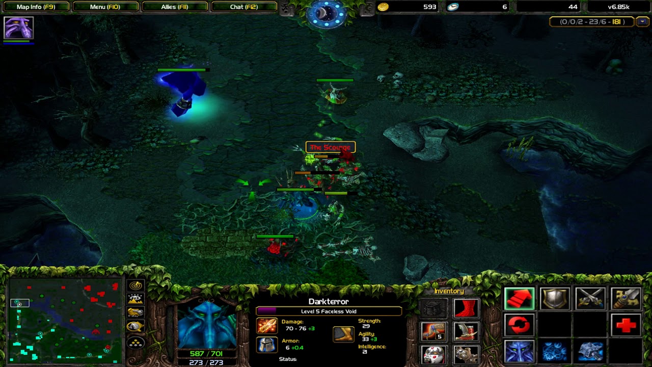 Warcraft 3 Dota On Eurobattle Net Lagabuse Youtube