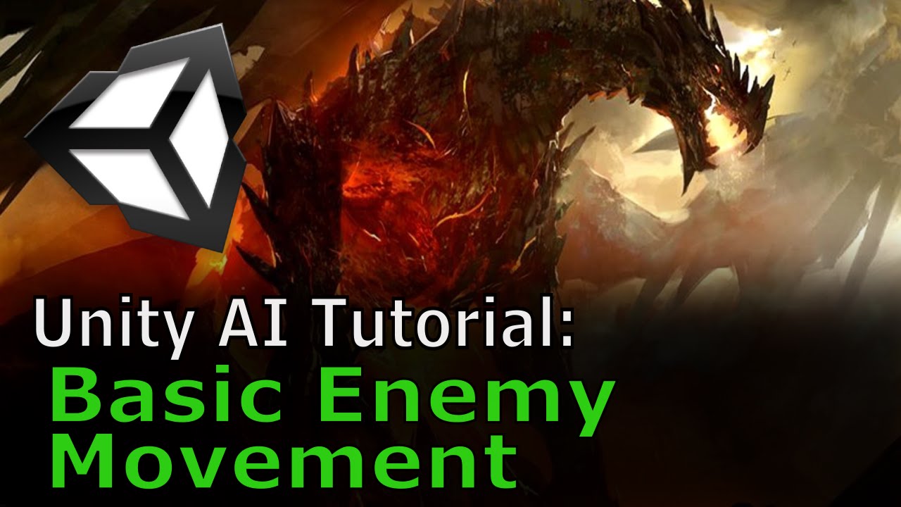 Basic Enemy Movement Unity Ai Tutorial Youtube