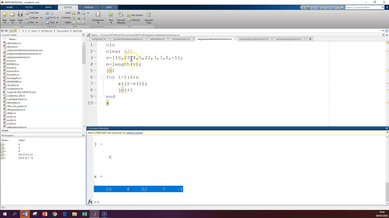 Recursion In Matlab Return Vector Eoqery
