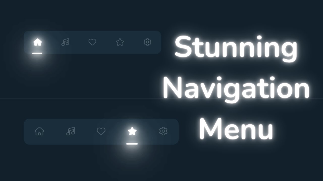 Create A Stunning Sliding Tab Navigation Menu With Html Css Smooth