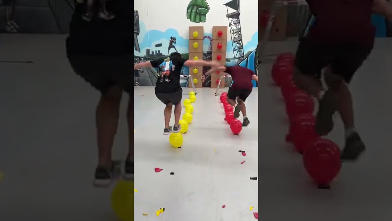 Extreme Balloon Pop Racing Is Intense Youtube
