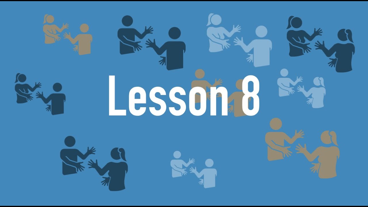 Lesson 8 Youtube