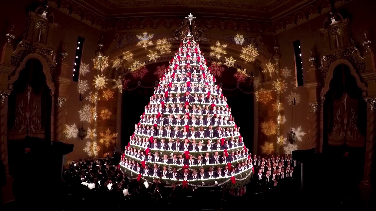 Mona Shores America S Tallest Singing Christmas Tree 2018 Youtube