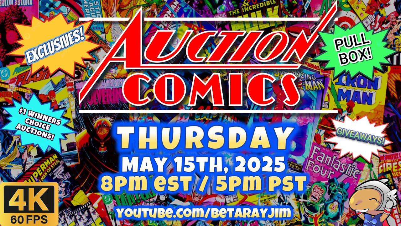 Auction Comics Thursday Youtube