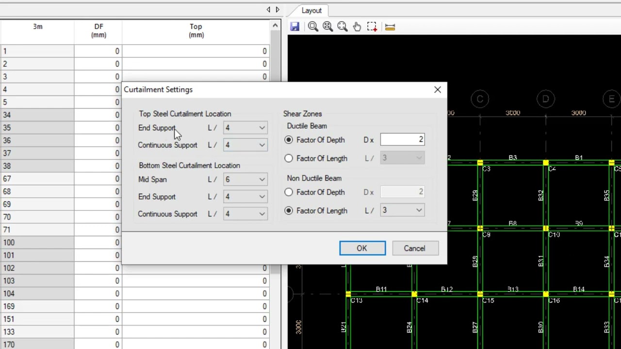 Reinforced Concrete Design Of A Cantilever Slab With Rcdc 48 Off