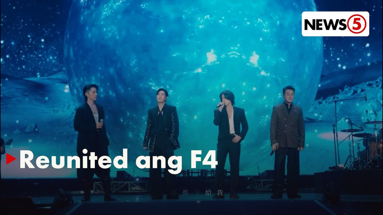 Taiwanese Boy Band F4 Pinerform Ang Hit Song Na Meteor Rain Sa