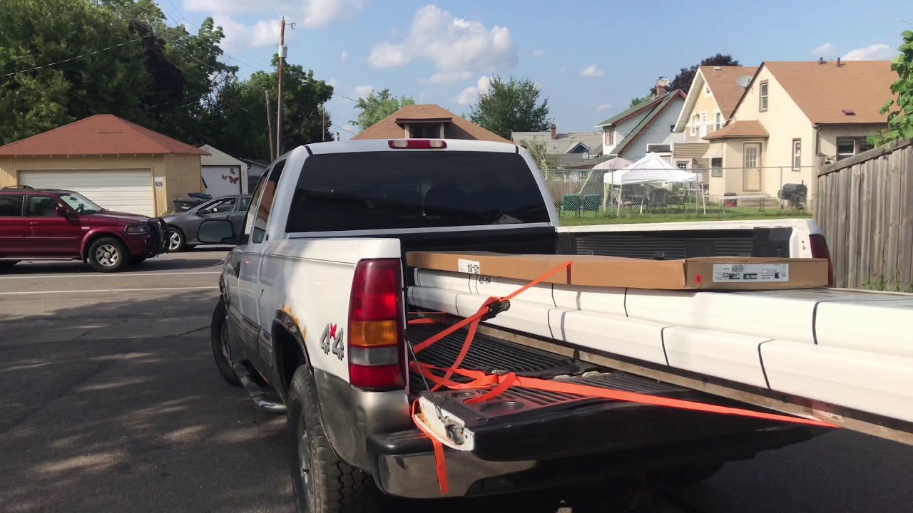 How To Transport 16ft Garage Door Youtube