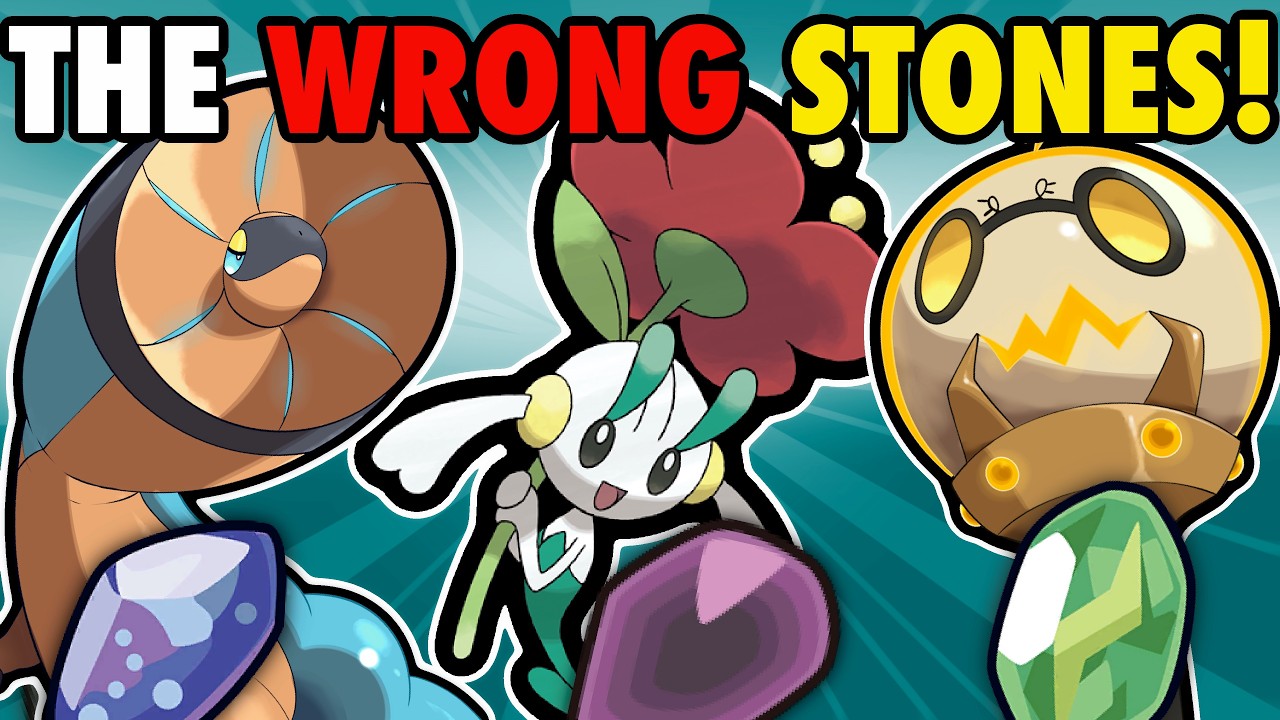 What If Pokemon Evolved With The Wrong Evolution Stones 2 Youtube