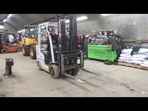2013 Nissan Unicarriers Mcu1f2a30lv Forklift Tro 0128195 Youtube