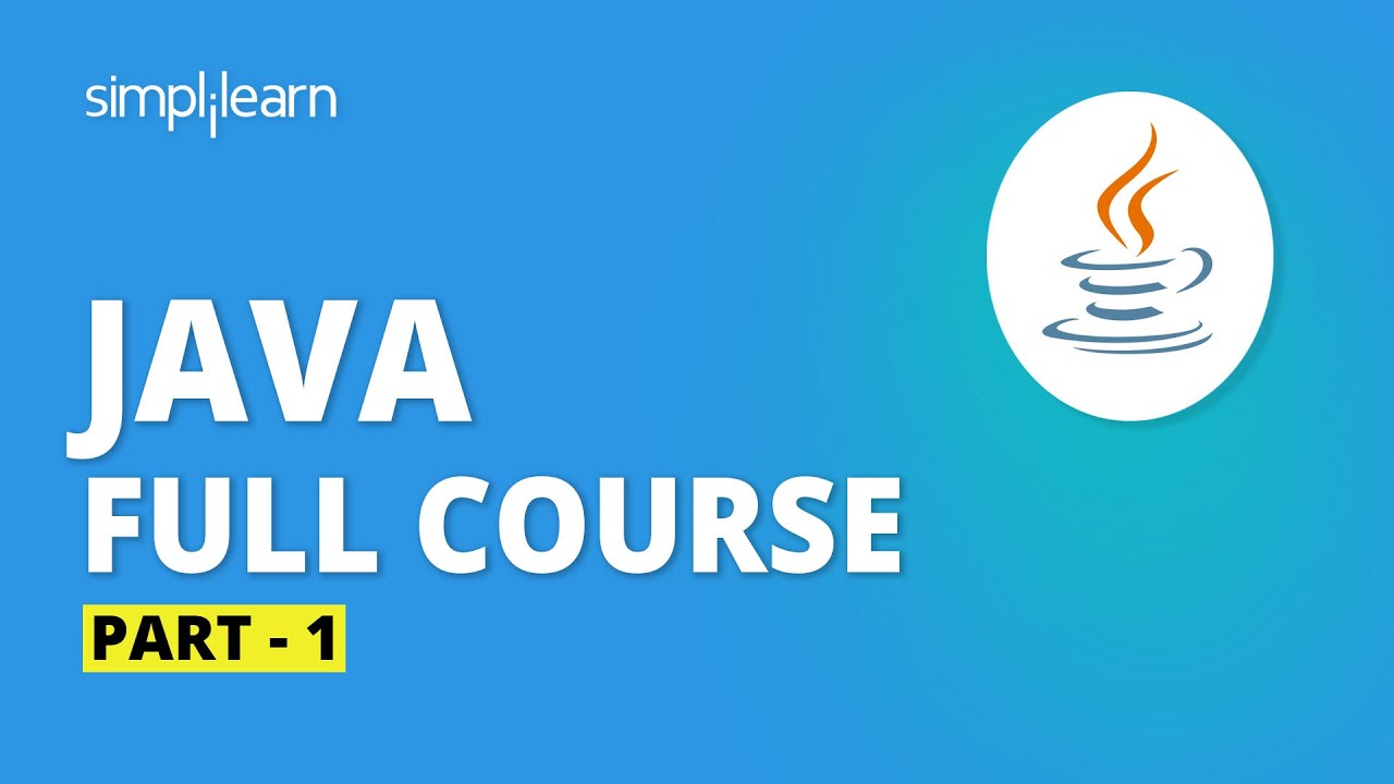 Java Full Course 1 Java Tutorial For Beginners Java Programming