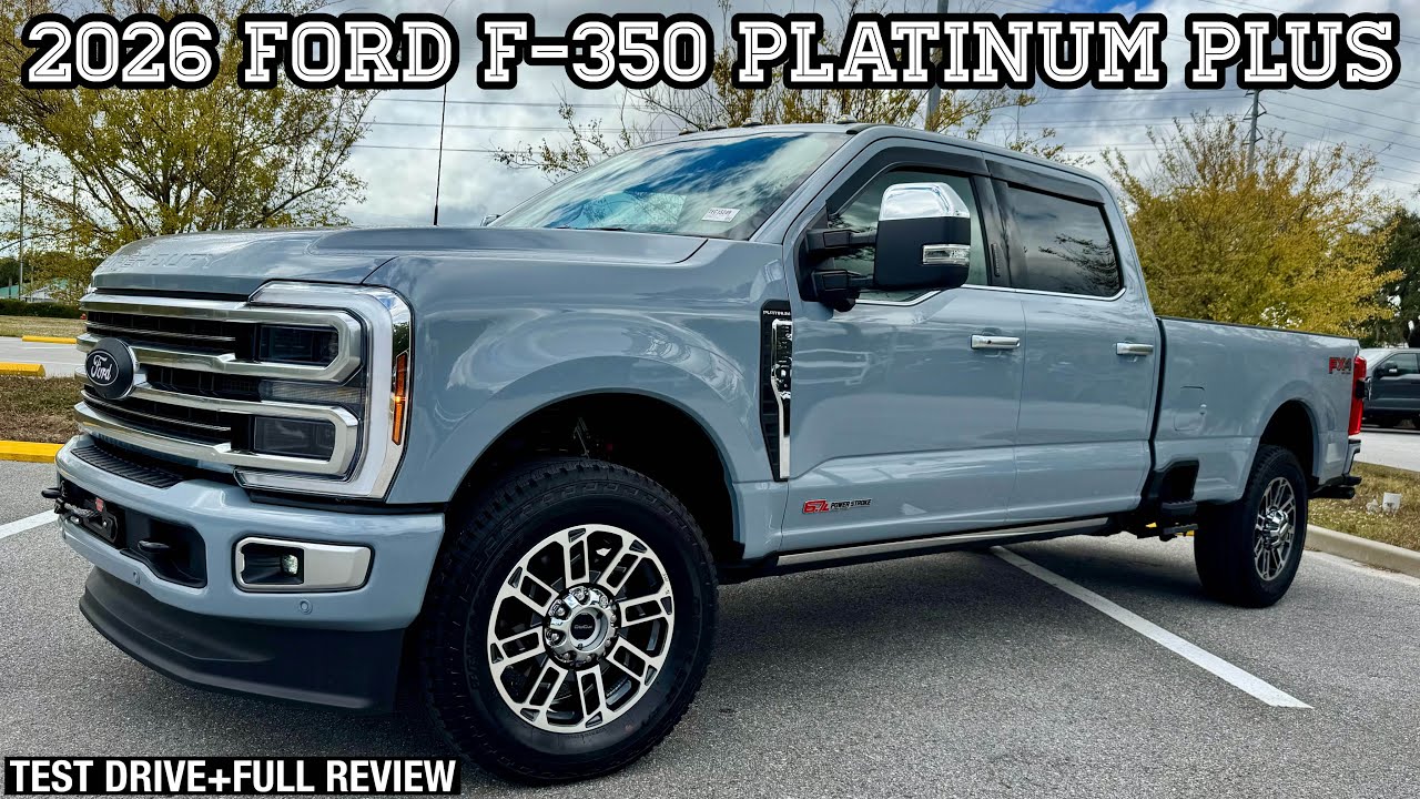 2026 Ford F 350 Platinum Plus Test Drive Full Review Youtube