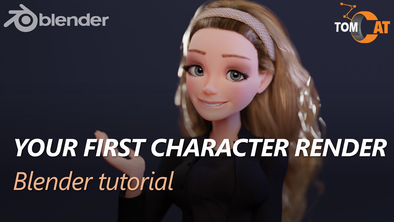 Your First Character Render Tutorial For Blender Youtube