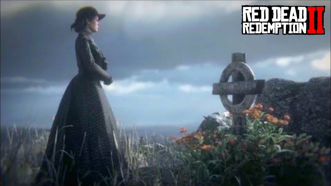 Mary Linton Visits Arthur Morgan S Grave Red Dead Redemption 2 High