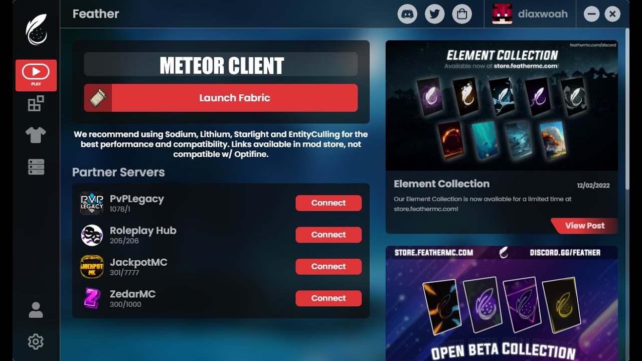 Darmowe Cheaty Do Feather Client Meteor Client Youtube