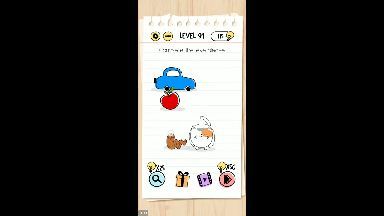 Brain Test Tricky Puzzle Level 91 Solved Youtube