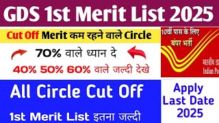 Gds New Result 2025 Declared Today Gds 6th Merit List Out India Post
