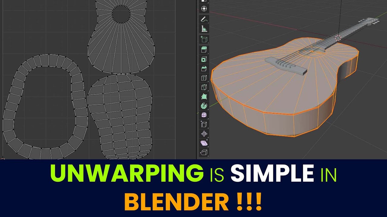 Blender Uv Unwrap Tutorial For Beginners Easy Fast Uv Mapping Guide
