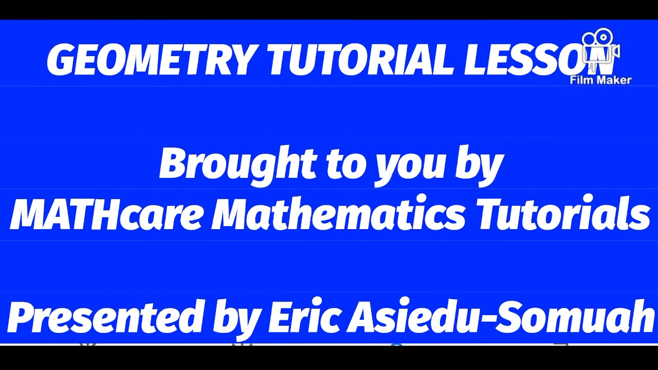 Geometry Tutorial Lesson Youtube