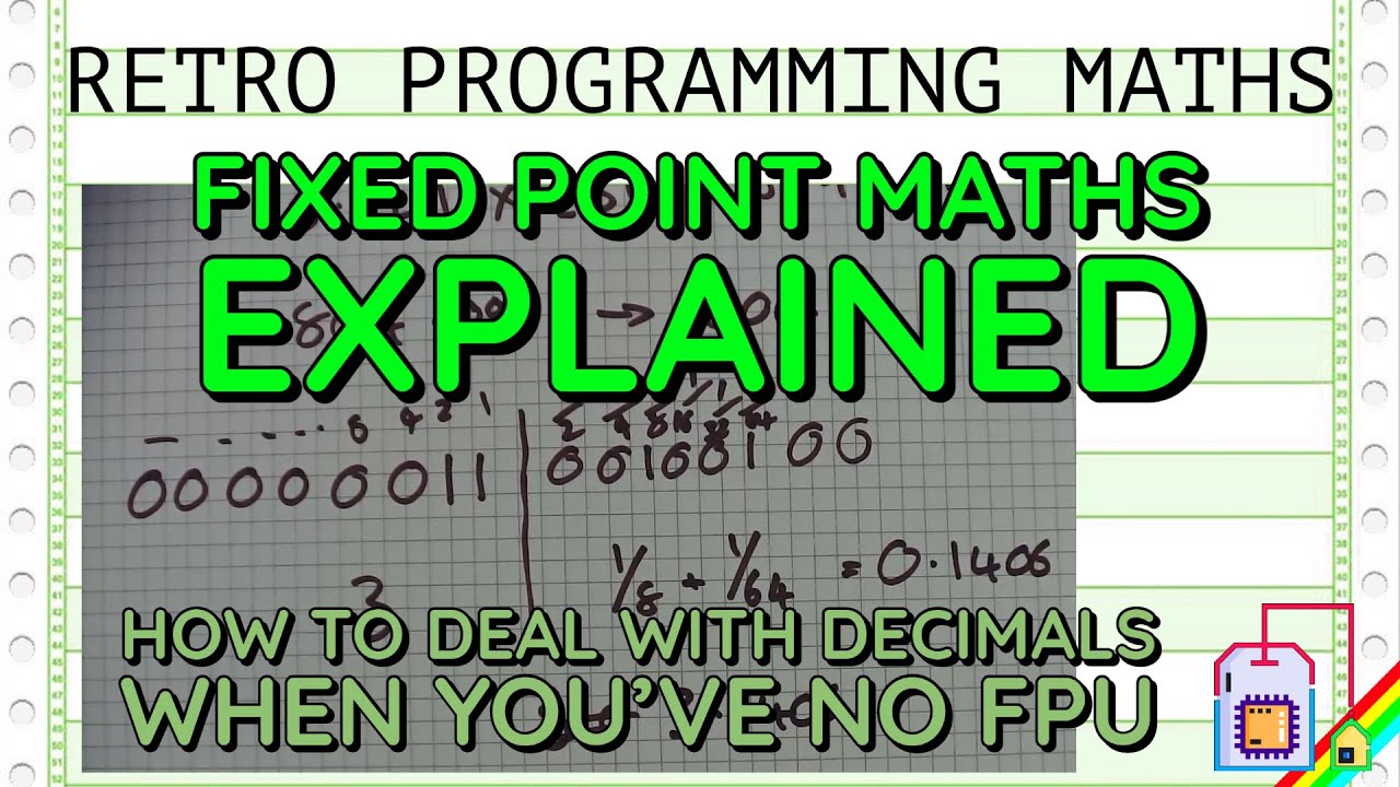 Fixed Point Maths Explained Retro Programming Youtube