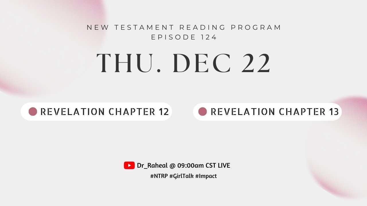 Episode 124 Let S Study Revelation 12 13 Youtube