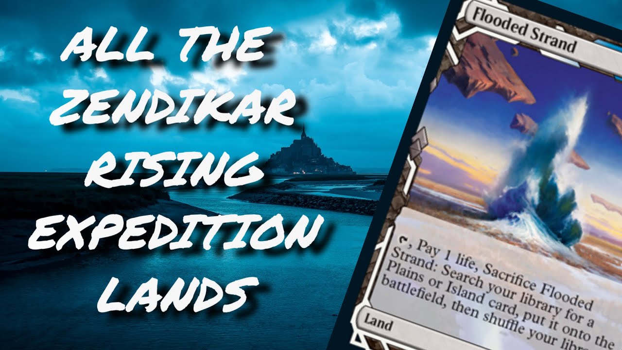 Zendikar Rising Expedition Lands A Close Look Youtube