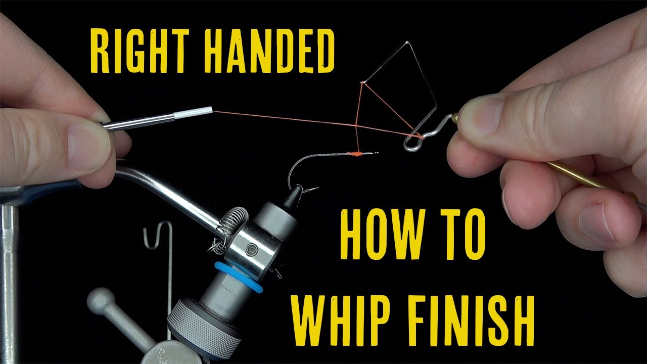 Right Handed How To Whip Finish Fly Tying Quick Tips Youtube