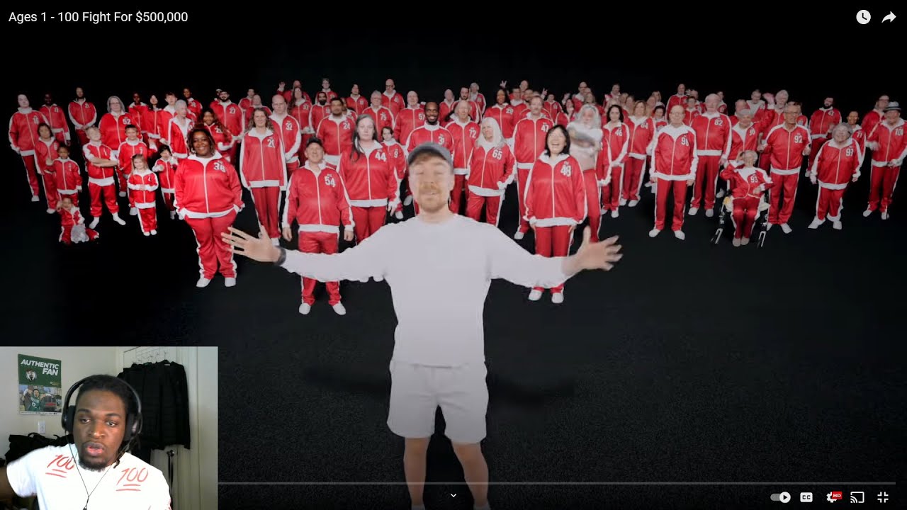 Age 1 100 Fight For 5000 000 Reaction Youtube