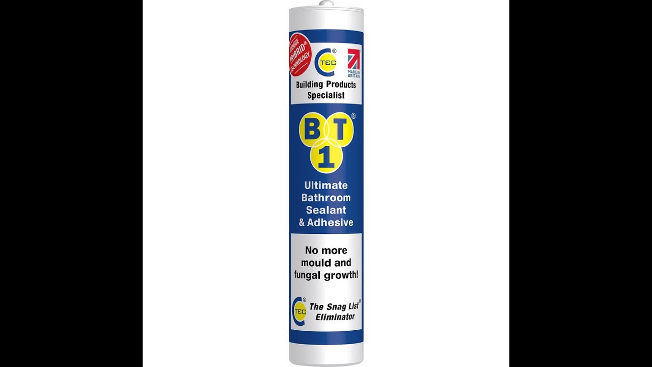 Bt1 Ultimate Bathroom Sealant Adhesive Toolstation Youtube