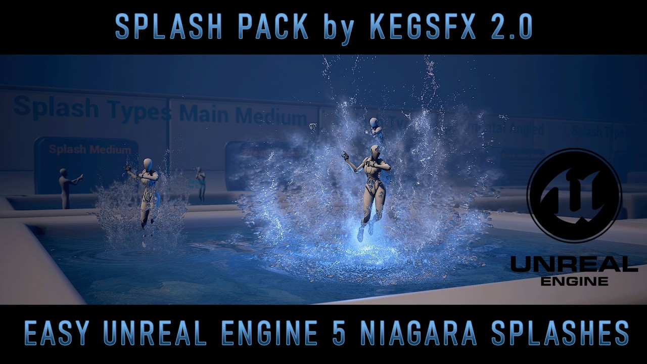 Splash Pack By Kegsfx 2 0 Niagara Teaser Trailer Youtube