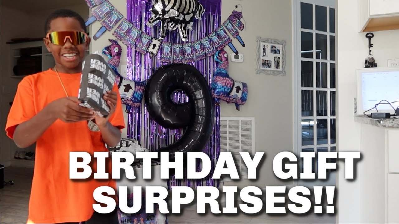 Birthday Gift Surprises Youtube