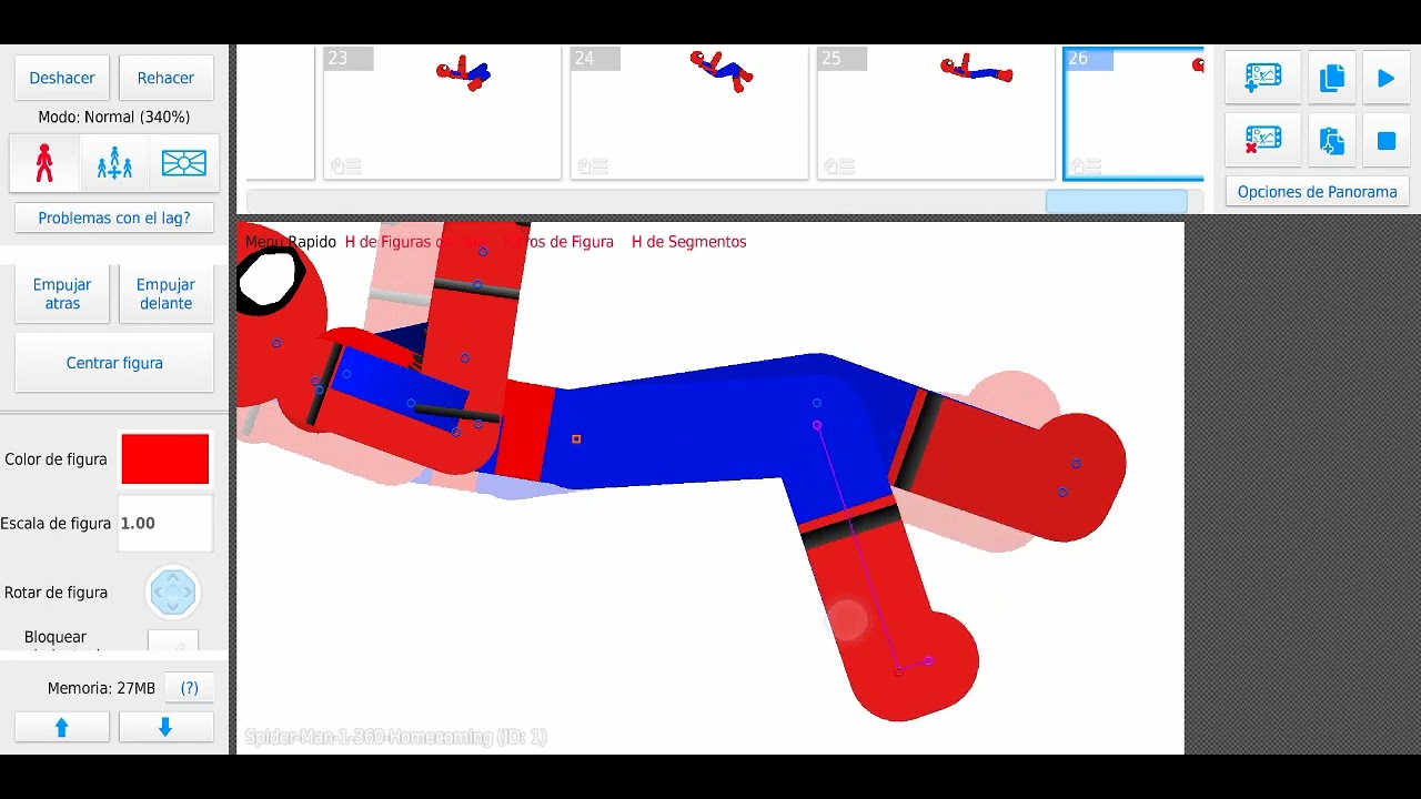 Tutorial Para Balancear A Spiderman En Stick Nodes Pro Youtube