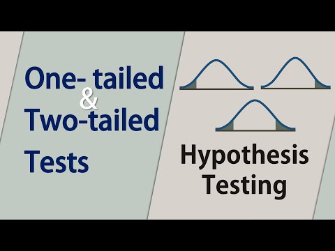 How To Recognize Two Tailed Hypothesis Test
