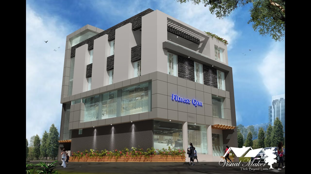 Modern Commercial Building Elevations