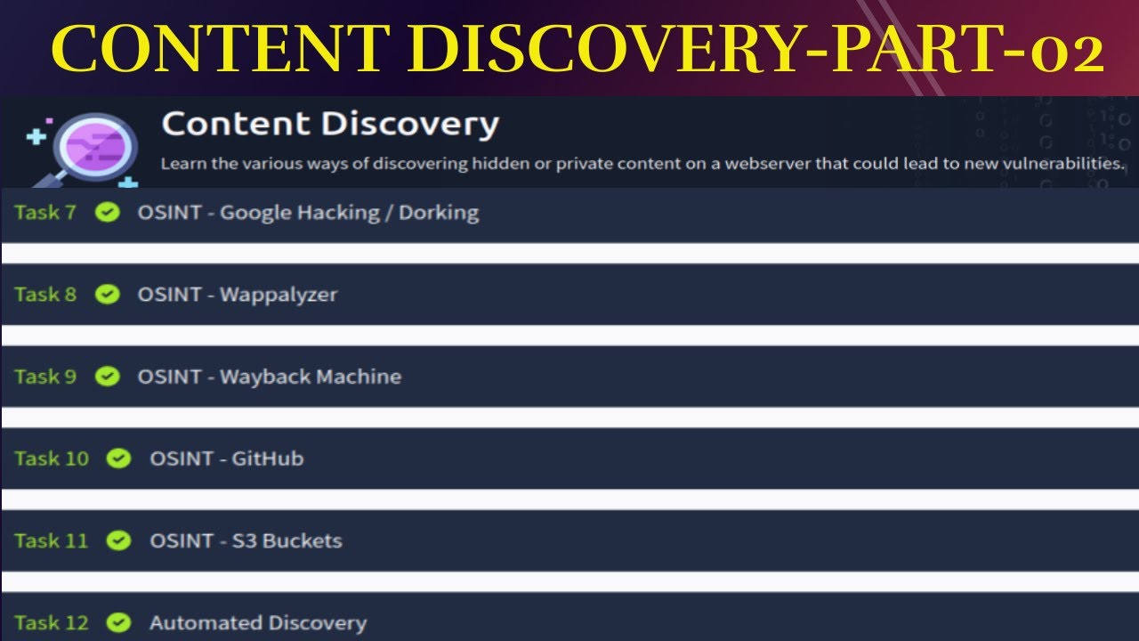 Hindi Content Discovery Web Application Tryhackme