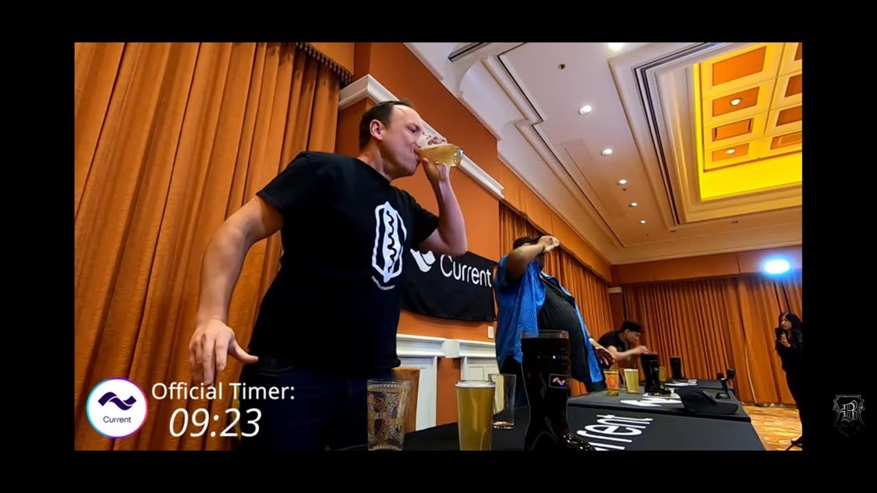 Badlands Chugs Joey Chestnut Matt Stonie Face Off In Las Vegas