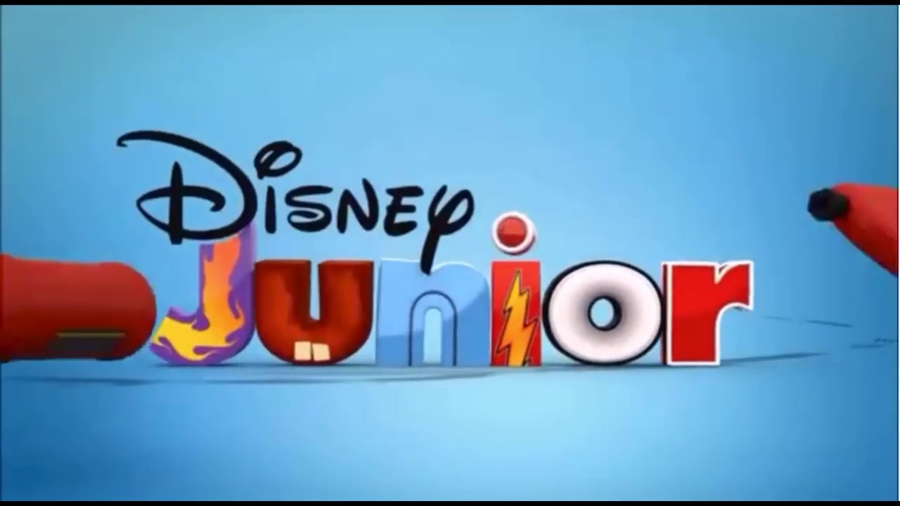 Cars Disney Junior Logo Ident Logo Youtube