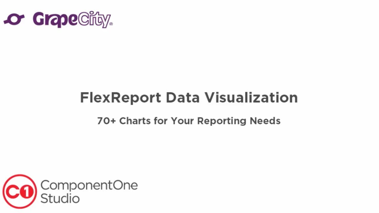 Flexreport Charts Youtube