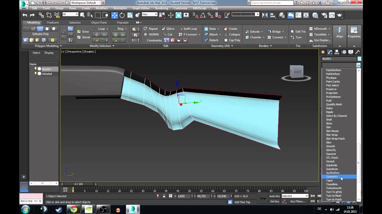 3dsmax 2015 Tutorial 3 Youtube