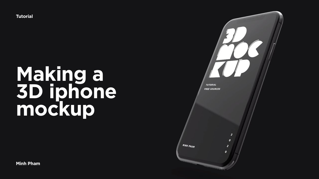 Making A 3d Iphone Mockup With After Effects And Element 3d Tutorials
