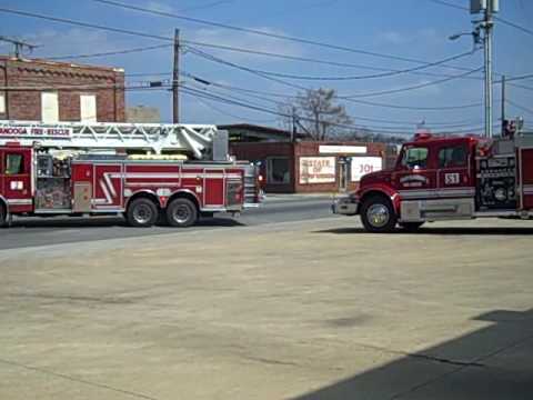 Chattanooga Fire Station 1 Response Youtube