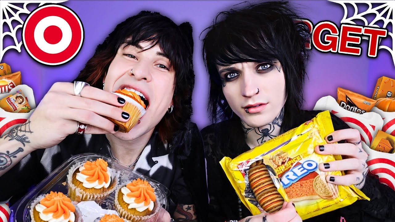 Trying Every Halloween Snack Youtube