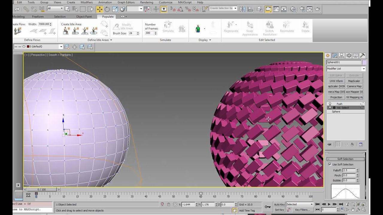 3ds Max Motion Graphics Tutorial Ali Gfx Youtube