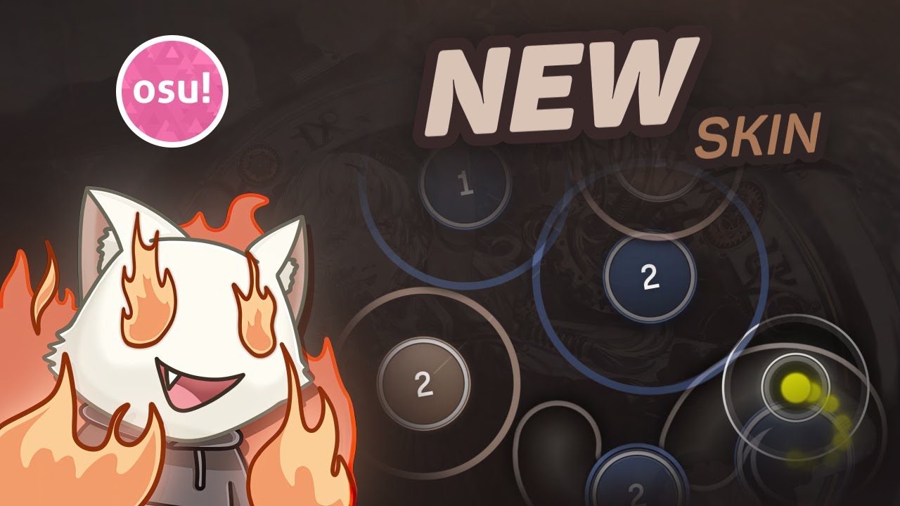 Osu Whitecat Skin Ck V3 Youtube