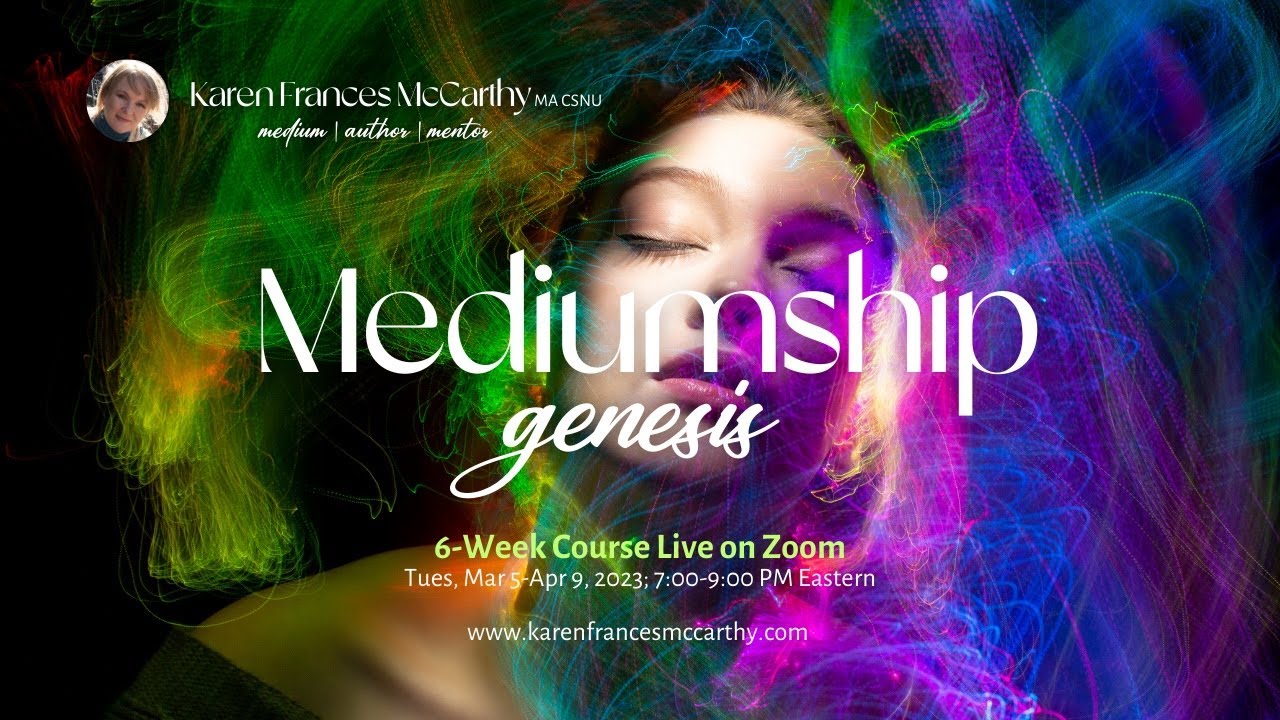 Mediumship Genesis 6 Week Course Introduction Youtube