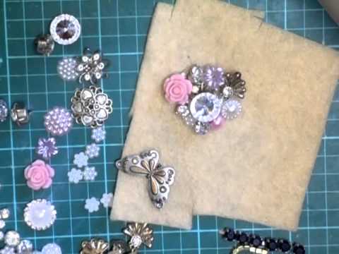 Shabby Chic Flower Centers Jennings644 Youtube